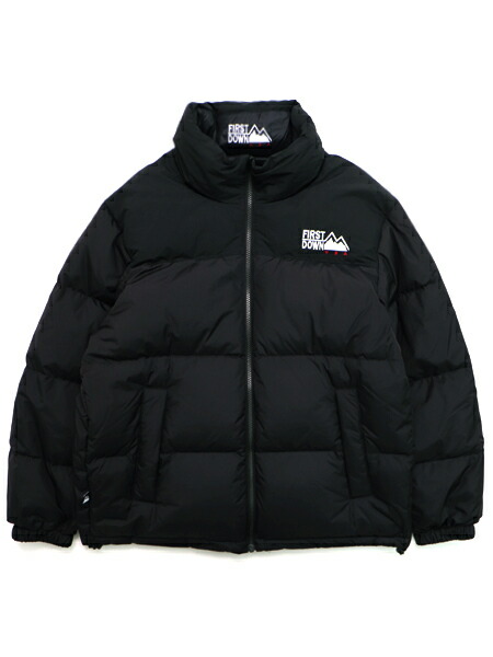 【楽天市場】【送料無料】FIRST DOWN BUBBLE DOWN JACKET MICROFT【F342500C-06-BLACK】：FIVE STAR DS