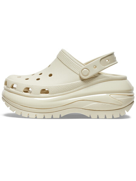 【楽天市場】【送料無料】crocs CLASSIC MEGA CRUSH CLOG BONE【207988-2Y2-CREAM】：FIVE ...
