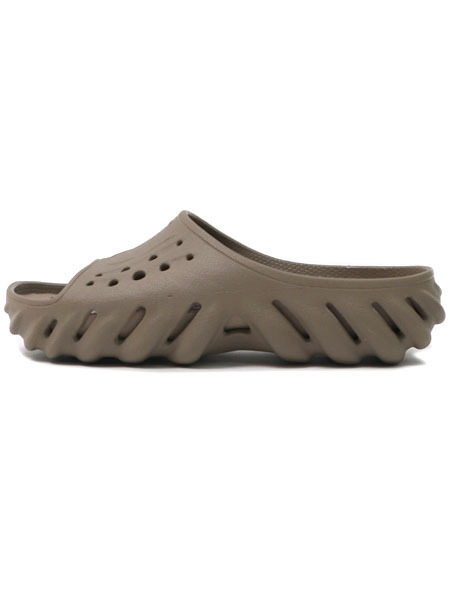 【楽天市場】【MEGA SALE】crocs ECHO SLIDE TUMBLEWEED【208170-2G9-KHAKI】：FIVE STAR DS