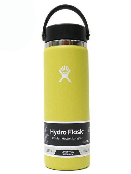 【楽天市場】Hydro Flask HYDRATION 20 OZ WIDE MOUTH-CACTUS【890017-0114-YELLOW ...