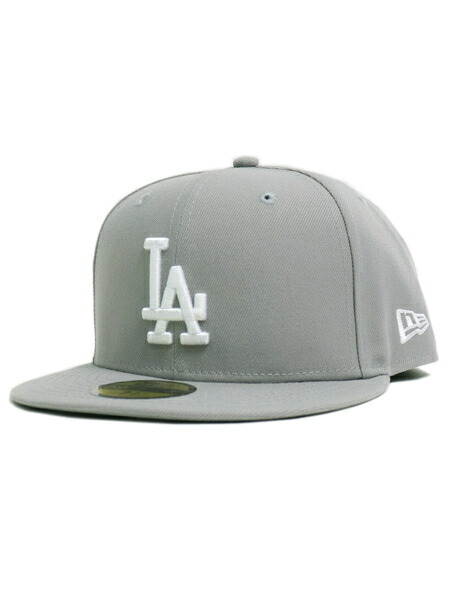 【楽天市場】NEW ERA 59FIFTY LA DODGERS GREY/WHITE【14525219-GREY】：FIVE STAR DS