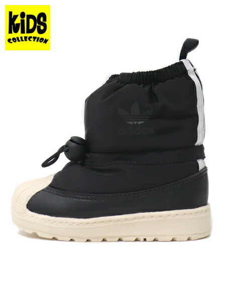 【楽天市場】【SALE】【KIDS】ADIDAS SST 360 BOOT I CORE BLACK/FW WHITE【ID9465 ...
