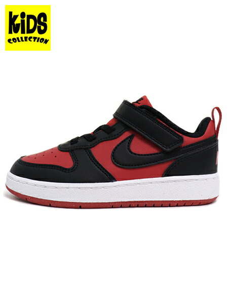 【楽天市場】【KIDS】NIKE COURT BOROUGH LOW RECRAFT TD U.RED/WH/BK【DV5458-600 ...
