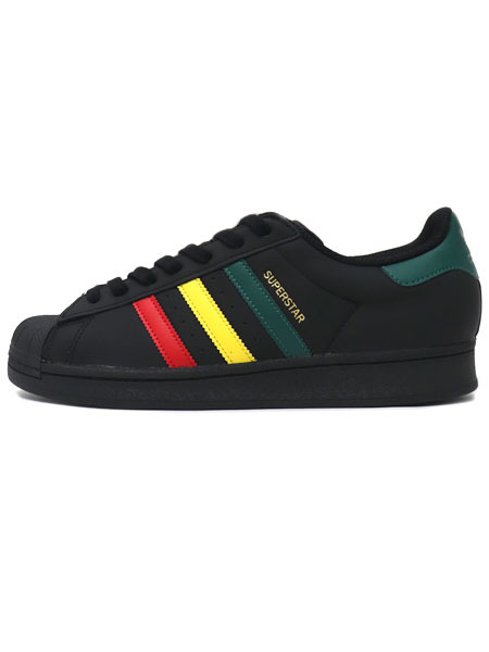 【楽天市場】【送料無料】ADIDAS SUPERSTAR CORE BLACK/YELLOW/GREEN【IH3121-BLACK】：FIVE ...