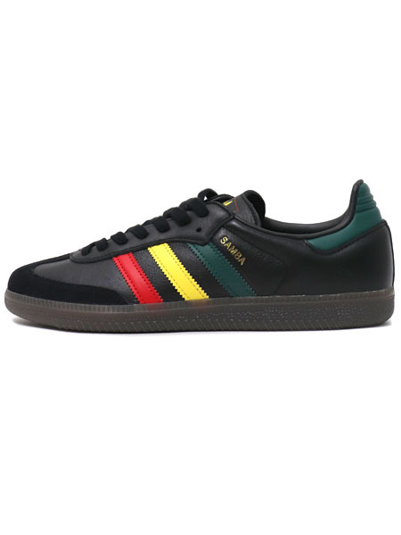 【楽天市場】【送料無料】ADIDAS SAMBA OG CORE BLACK/YELLOW/GREEN【IH3119-BLACK】：FIVE ...