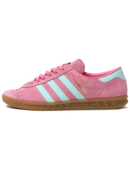 【楽天市場】【CLEARANCE】ADIDAS WMNS HAMBURG BLISS PINK/SEMI FLASH AQUA【IH5459 ...