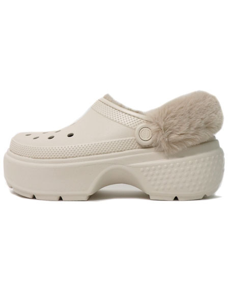【楽天市場】【SALE】crocs STOMP LINED CLOG STUCCO【208546-160-CREAM】：FIVE STAR DS