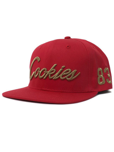 【楽天市場】【SALE】COOKIES CLOTHING LEGACY SNAPBACK CAP RED【CM251XSH05-RED-RED ...