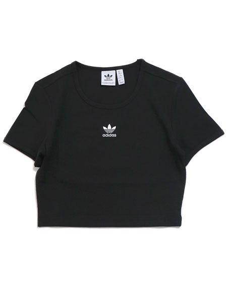 【楽天市場】ADIDAS WMNS ESS RIB TEE-BLACK【JTN56-IY9664-BLACK】：FIVE STAR DS
