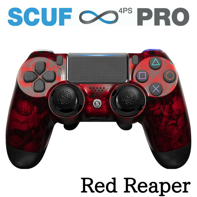 【楽天市場】スカフ プロ インフィ二ティー SCUF Pro Infinity Red Reaper レッドリーパー PS4 コントローラー ...