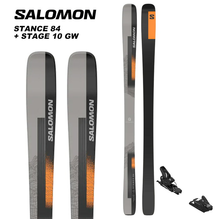 【楽天市場】SALOMON サロモン スキー板 STANCE 84 + STAGE 10 GW ビンディングセット 23-24 モデル：F.JANCK 楽天市場店