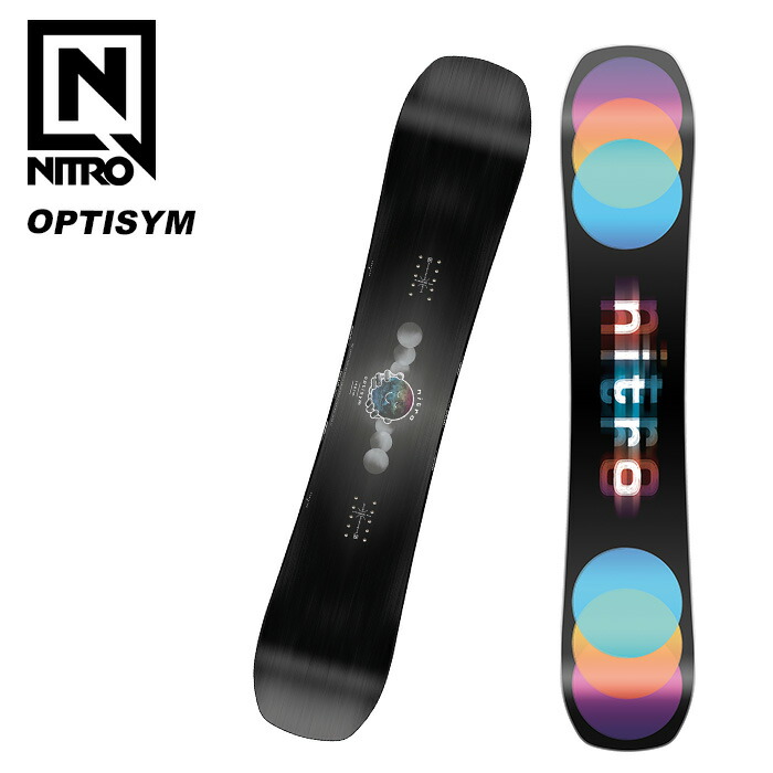 【楽天市場】NITRO ナイトロ スノーボード 板 OPTISYM 23-24 モデル：F.JANCK 楽天市場店