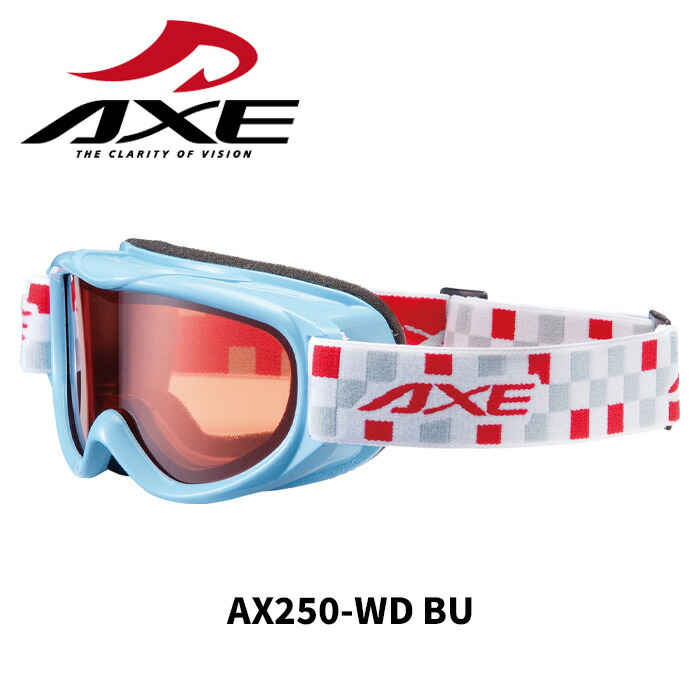 【楽天市場】AXE アックス ゴーグル AX250-WD BU 24-25モデル キッズ：F.JANCK 楽天市場店