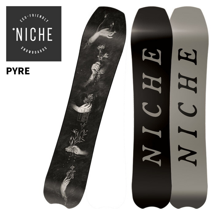 【楽天市場】NICHE ニッチェ スノーボード 板 PYRE 24-25 モデル：F.JANCK 楽天市場店
