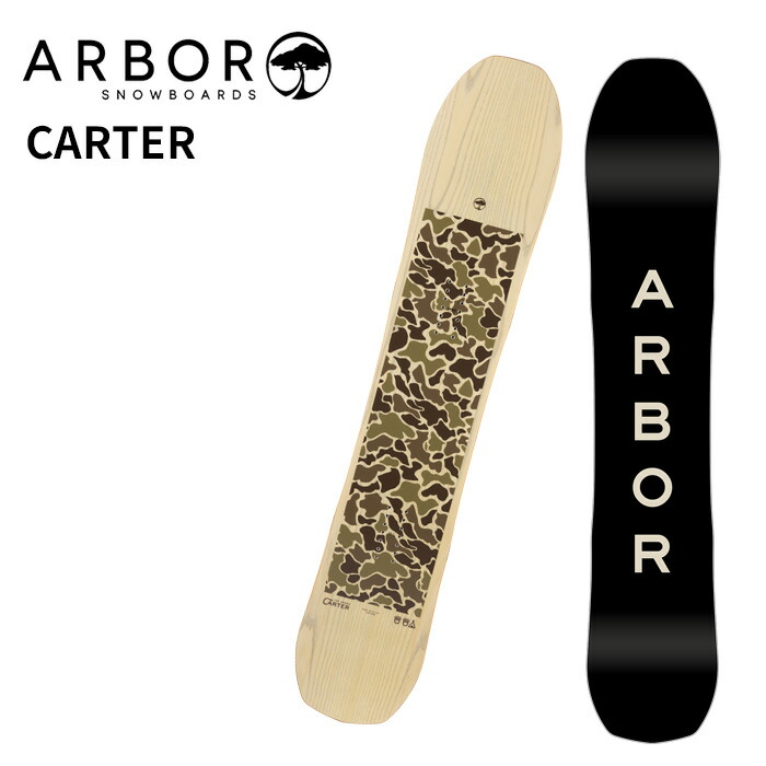 【楽天市場】ARBOR アーバー スノーボード 板 CARTER 24-25 モデル：F.JANCK 楽天市場店
