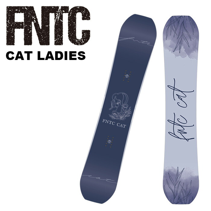 【楽天市場】FNTC エフエヌティーシー スノーボード 板 CAT LADIES 24-25 モデル：F.JANCK 楽天市場店