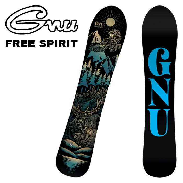 【楽天市場】GNU グヌー スノーボード 板 FREE SPIRIT 24-25 モデル WOMENS：F.JANCK 楽天市場店