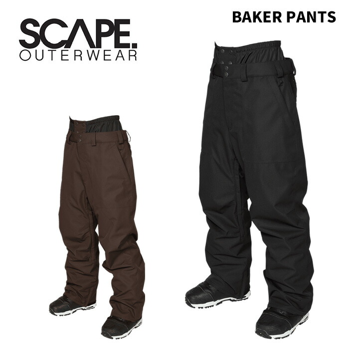 【楽天市場】SCAPE エスケープ ウェア BAKER PANTS 24-25(2025)モデル パンツ：F.JANCK 楽天市場店