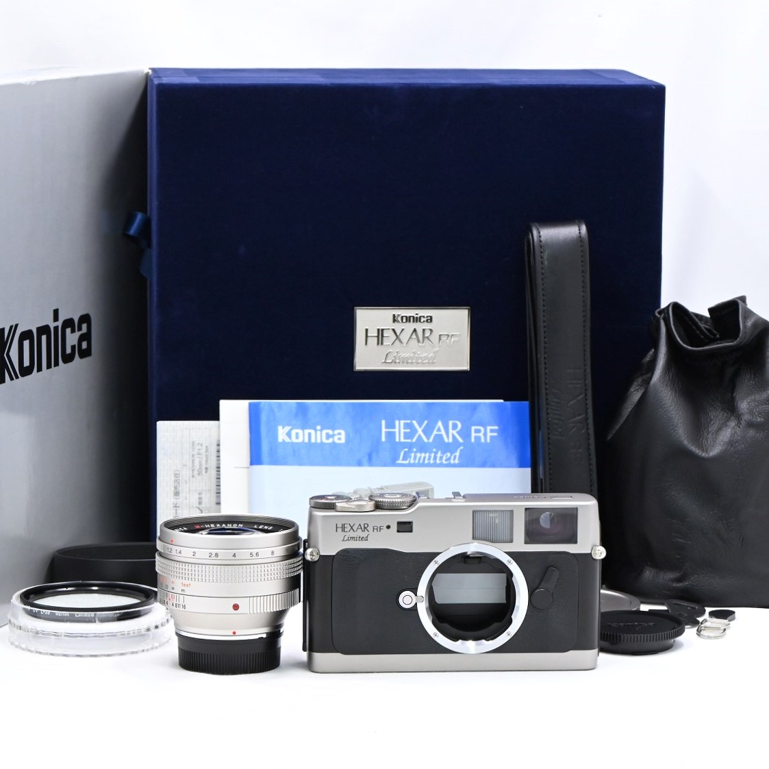 【楽天市場】コニカ Konica HEXAR RF Limited 全世界2100台限定 フィルムカメラ【未使用】：フラッグシップカメラ 楽天市場店