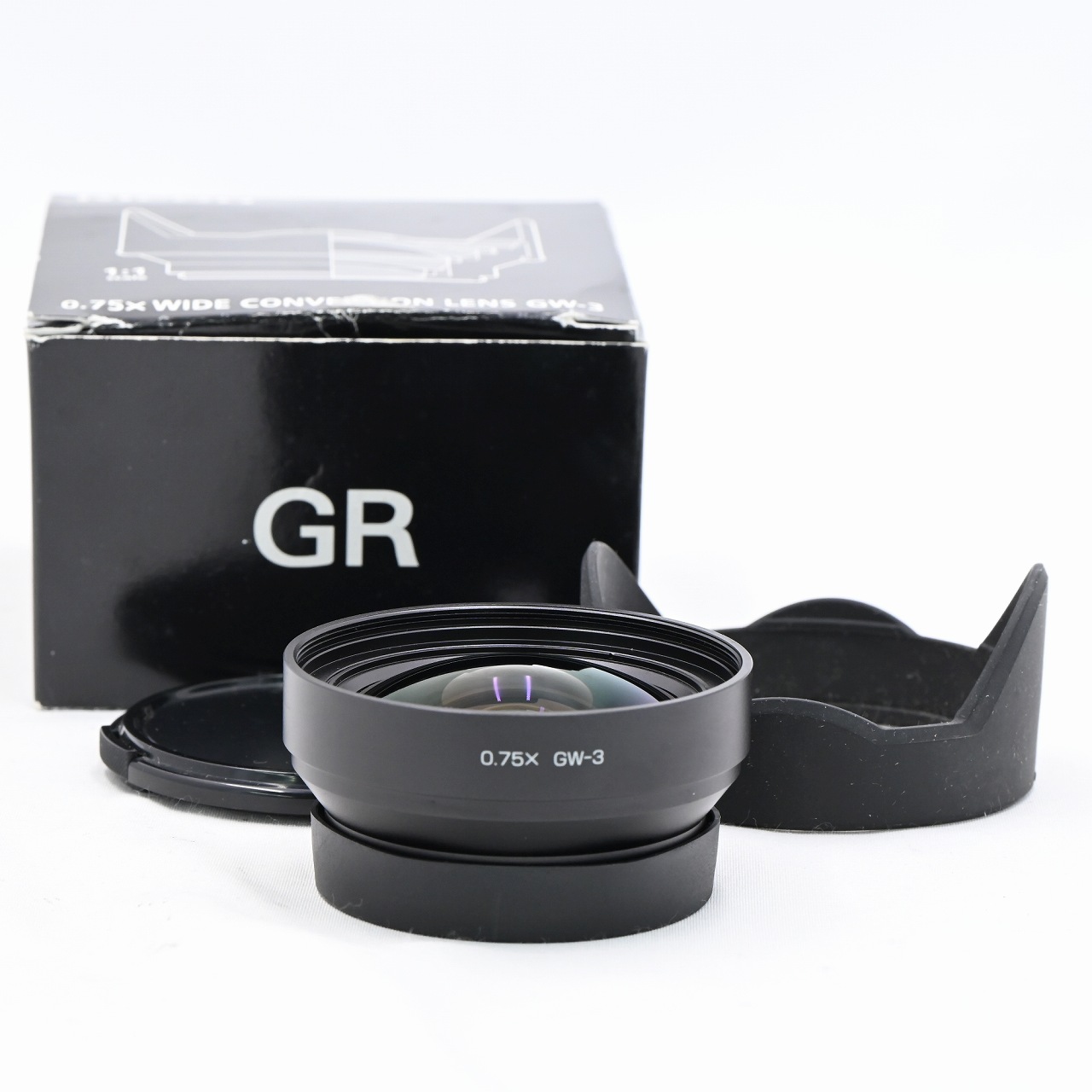 【楽天市場】RICOH リコー GR用ワイドコンバージョンレンズ GW-3 21mm ラバーフード付属 アクセサリ【中古】：フラッグシップカメラ 楽天市場店