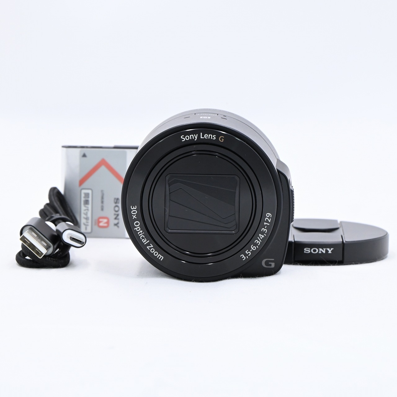 【楽天市場】ソニー SONY Cyber-shot DSC-QX30 B ブラック コンパクトデジタルカメラ【中古】：フラッグシップカメラ 楽天市場店
