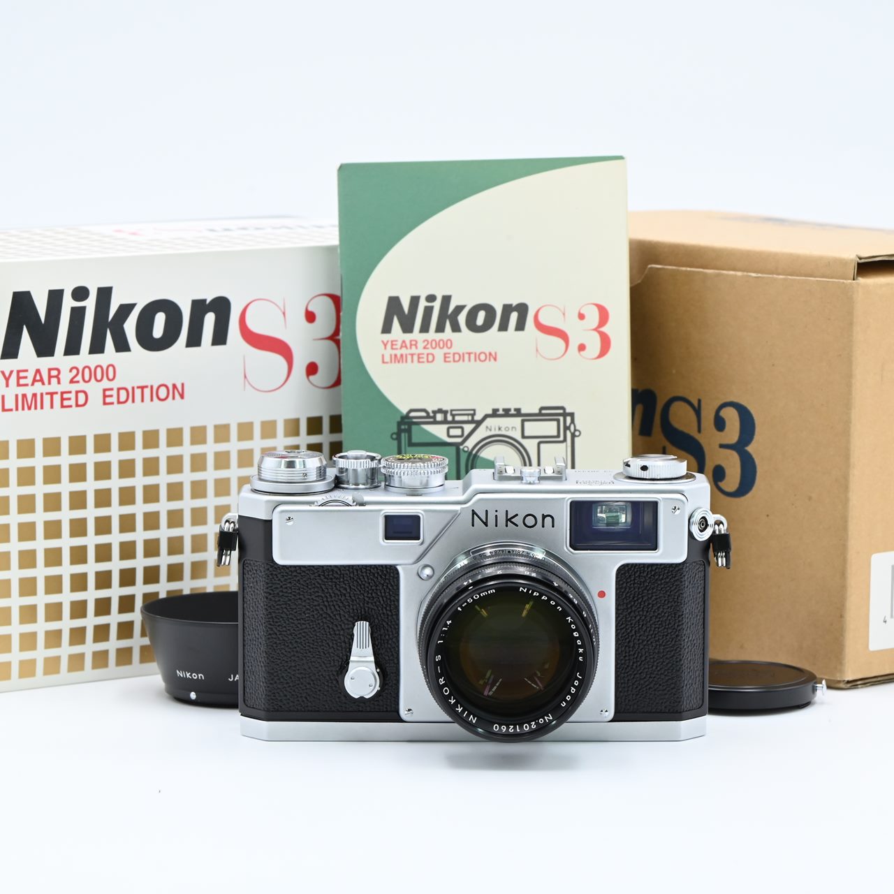 【楽天市場】Nikon ニコン S3 YEAR 2000 Limited Edition 50mm F1.4 シルバー フィルムカメラ【中古 ...