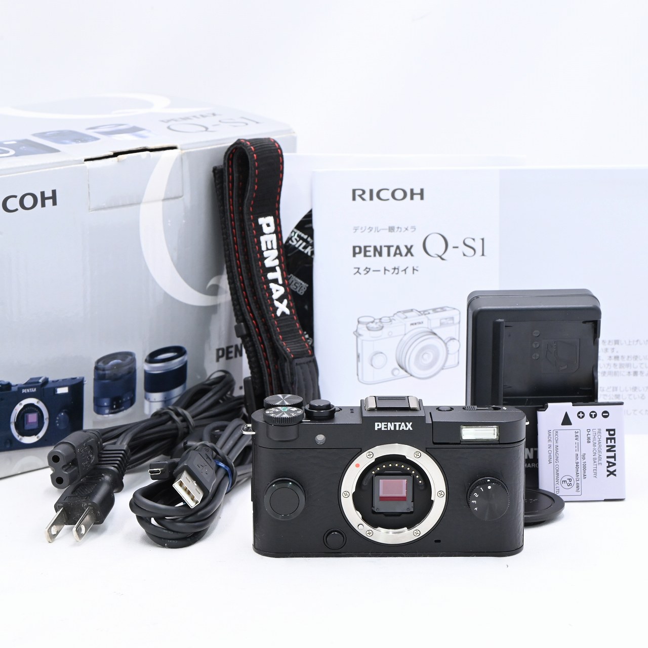 【楽天市場】PENTAX ペンタックス Q-S1 ボディ ブラック×チャコール 希少カラー ミラーレス一眼レフカメラ【中古】：フラッグシップカメラ 楽天市場店