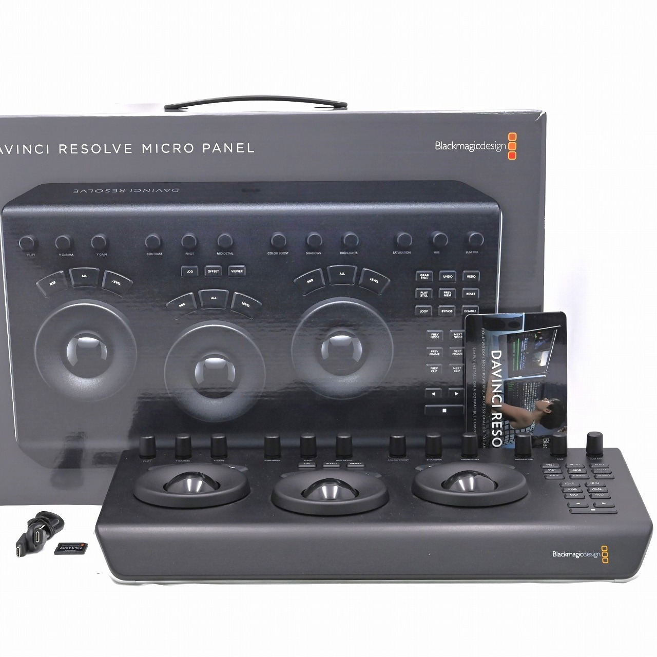 【楽天市場】BlackmagicDesign ブラックマジックデザイン DaVinci Resolve Micro Panel DV/RES ...