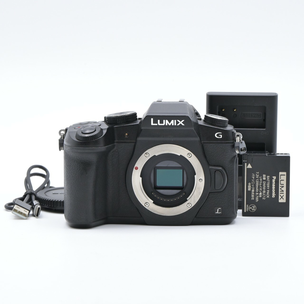 【楽天市場】Panasonic パナソニック LUMIX G8 ボディ ブラック DMC-G8-K ミラーレス一眼レフカメラ【中古 ...