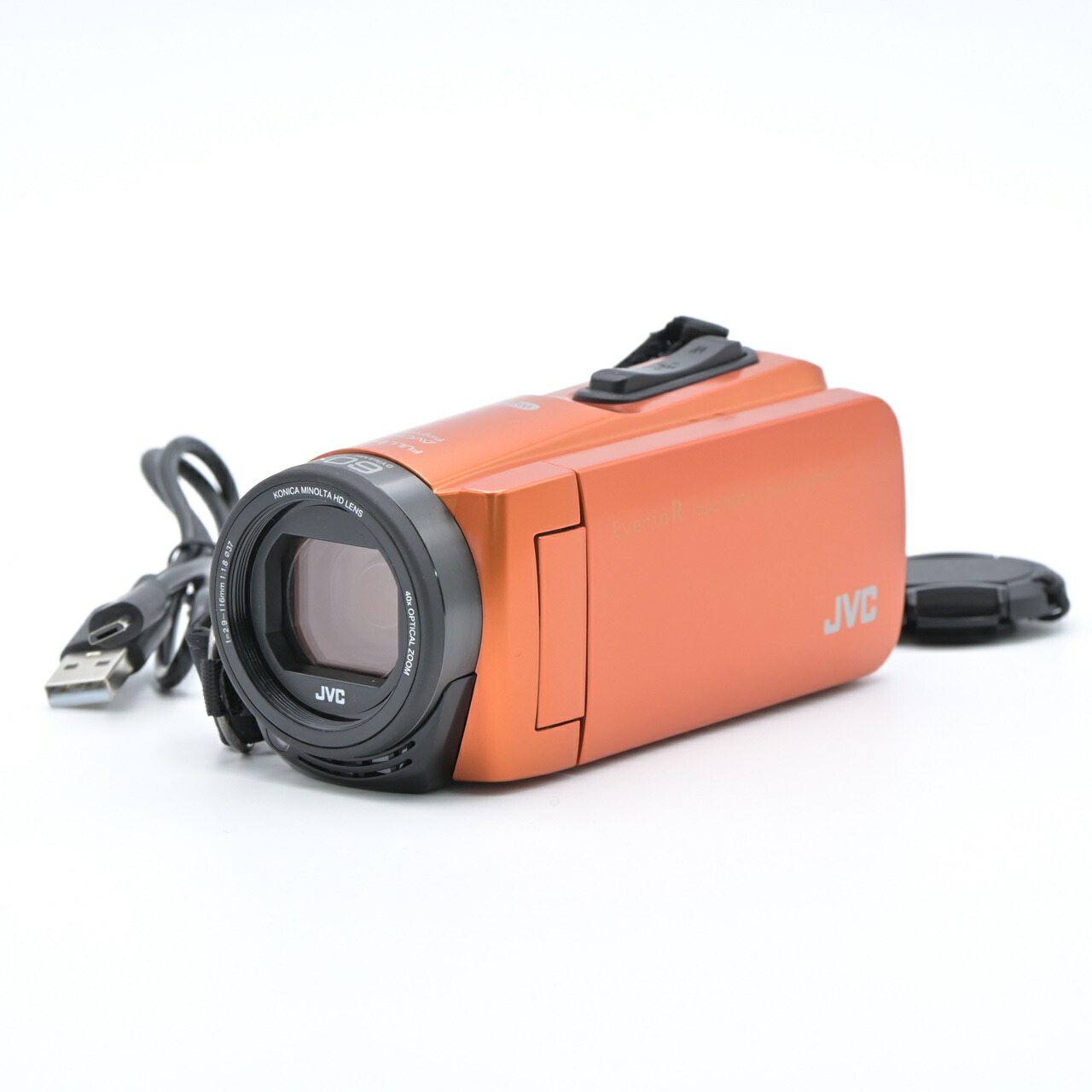 【楽天市場】JVC ジェーブイシー Everio R サンライズオレンジ GZ-RX670-D ビデオカメラ【中古】：フラッグシップカメラ 楽天市場店