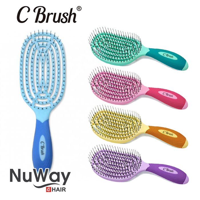 【楽天市場】NuWay C Brush ヘアブラシ Cブラッシュ ニューウェイ：インテリア雑貨 フラネ flaner
