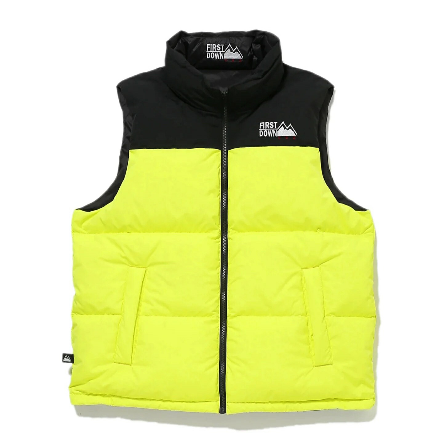 【楽天市場】【2023-24/FW】 FIRST DOWN - F542002 BUBBLE DOWN VEST MICROFT (40/YELLOW) ～ ファーストダウン バブルダウン ...