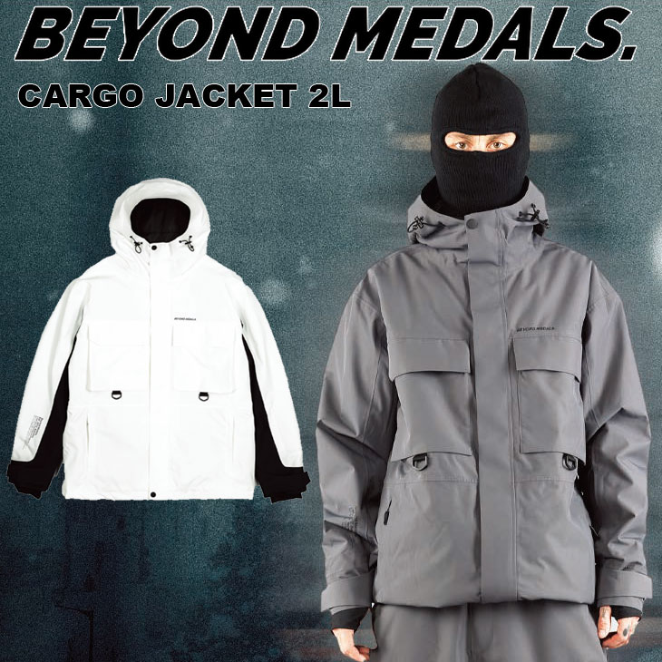 【楽天市場】25-26 BEYOND MEDALS ビヨンドメダルズ スノボ ウェアー CARGO JACKET 2L ジャケット 予約販売品 11月末入荷予定 ship1：FLEAboardshop
