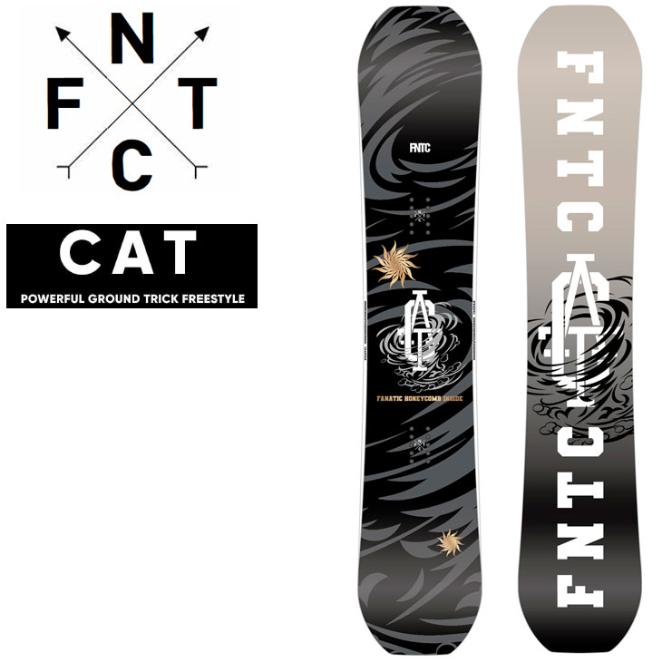 【楽天市場】24-25 FNTC スノーボード 板 CAT シーエーティー グラトリ 予約販売品 12月入荷予定 ship1：FLEAboardshop