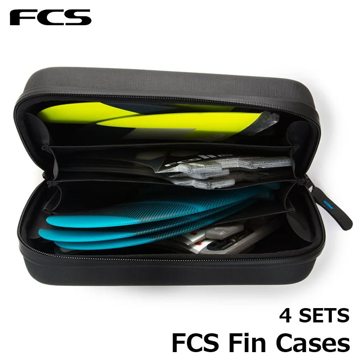 【楽天市場】FCS エフシーエス フィンケース ポーチ 持ち運び Fin Cases 4 Sets フィン ケース 正規品 ship1 ...