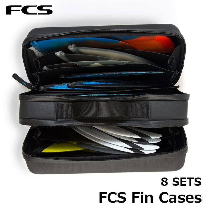【楽天市場】FCS エフシーエス フィンケース ポーチ 持ち運び Fin Cases 8 Sets フィン ケース 正規品 ship1 ...