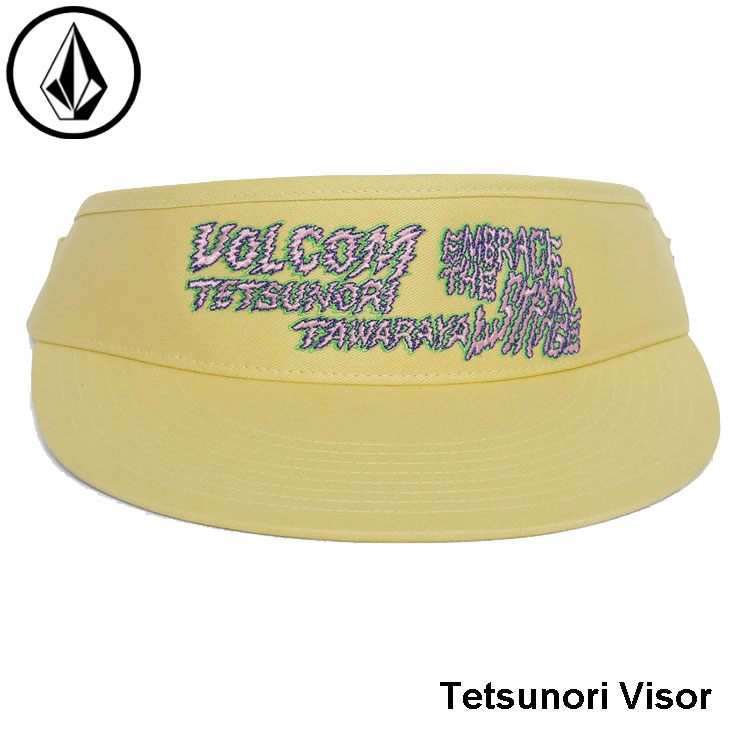 【楽天市場】ボルコム VOLCOM サンバイザー キャップ CAP 2024春夏 Tetsunori Visor Cap D5512409 ...