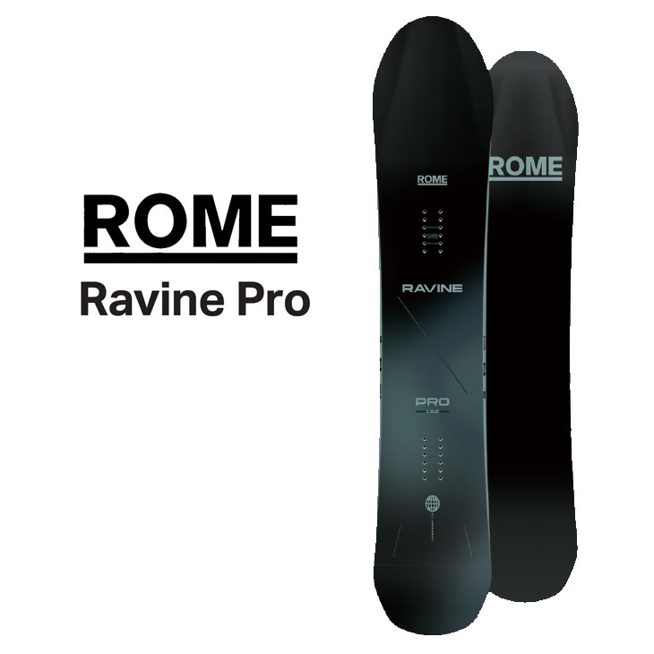 【楽天市場】25-26 ROME ローム スノーボード 板 【Ravine Pro】ラヴィーン プロ 予約販売品 11月入荷予定 ship1 ...