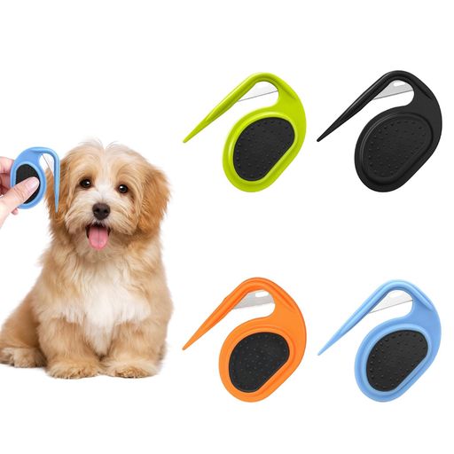 【楽天市場】ペット コーム 4個セット 結び櫛 ペット結び目コーム 犬 猫 毛玉取り くし バリカン 痛くない 多機能 マッサージコーム ムダ毛取りコーム 脱毛コーム 刃付き ペット用品 ...