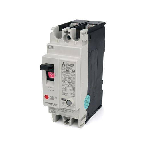 【楽天市場】三菱電機 NV32-SVF 2P 10A 30MA 2極 (漏電遮断器) (感知電流:30MA) (高速形) NN：fleurette