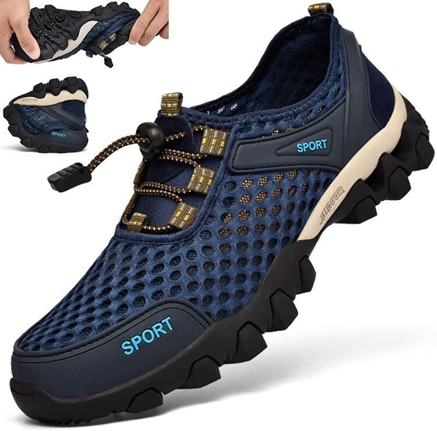 【楽天市場】靴【s73】 マリンシューズ ウォーターシューズ 水陸両用 26.5 25.5 夏靴 履きやすい おしゃれ 人気 厚底 アクアシューズ アウトドア メンズ 川の靴 ハイキング ...