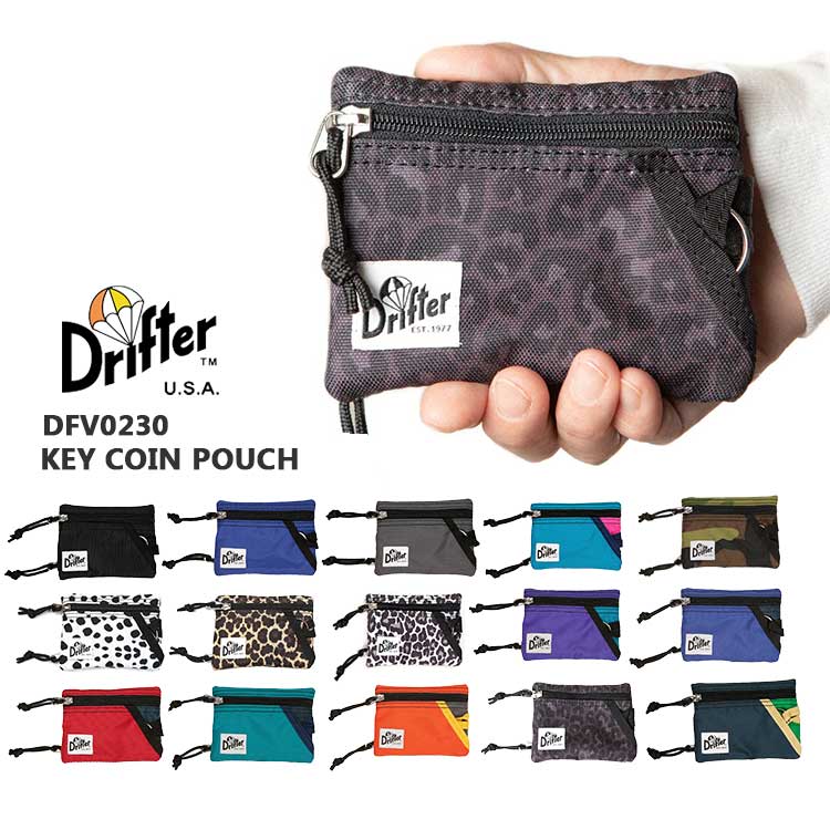 【楽天市場】【bag15】ドリフター キーコインポーチ レディース メンズ ユニセックス Drifter KEY COIN POUCH コイン ...