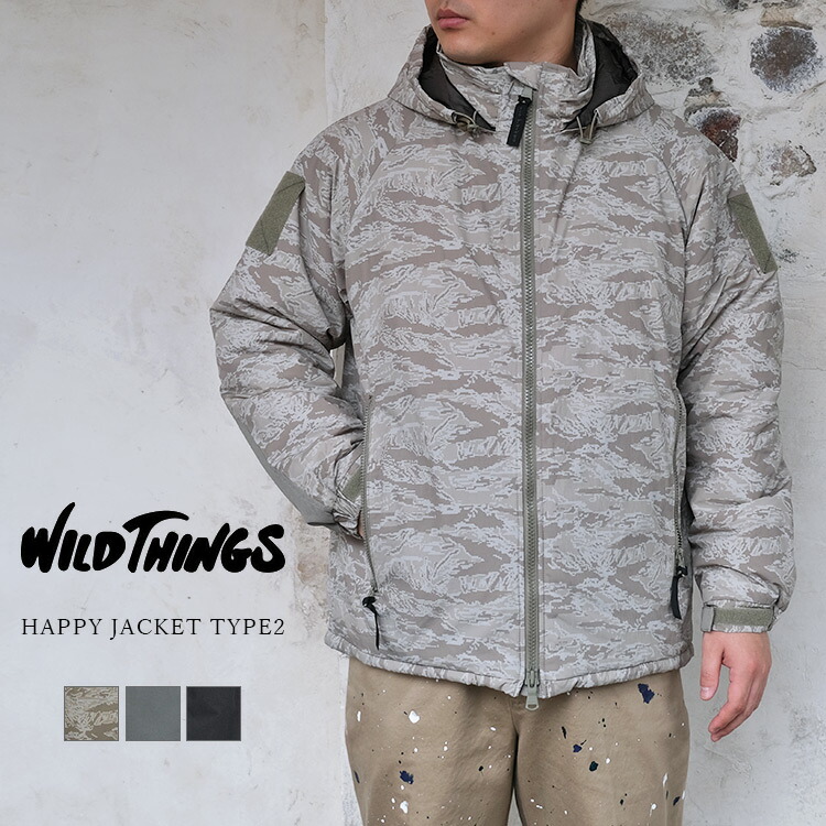 【楽天市場】WILD THINGS ワイルドシングス HAPPY JACKET TYPE2 ハッピージャケット タイプ2 WT24102SN クライマシールドコンバット メンズ 〔FL〕：FLISCO