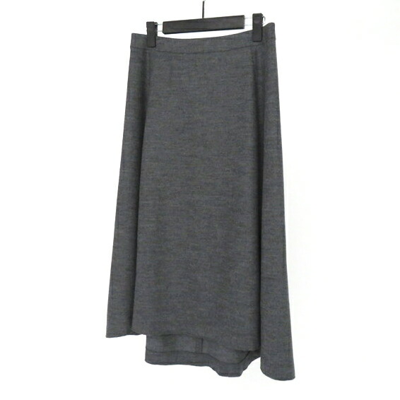 【楽天市場】【美品】INED イネド フレアスカート メルトン ウール シンプル 無地 裏地付き スカート サイズ 13 グレー レディース ...