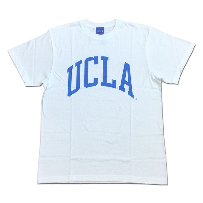 【楽天市場】メール便 UCLA TEE ホワイト ロゴ University of California, Los Angeles カレッジT ...