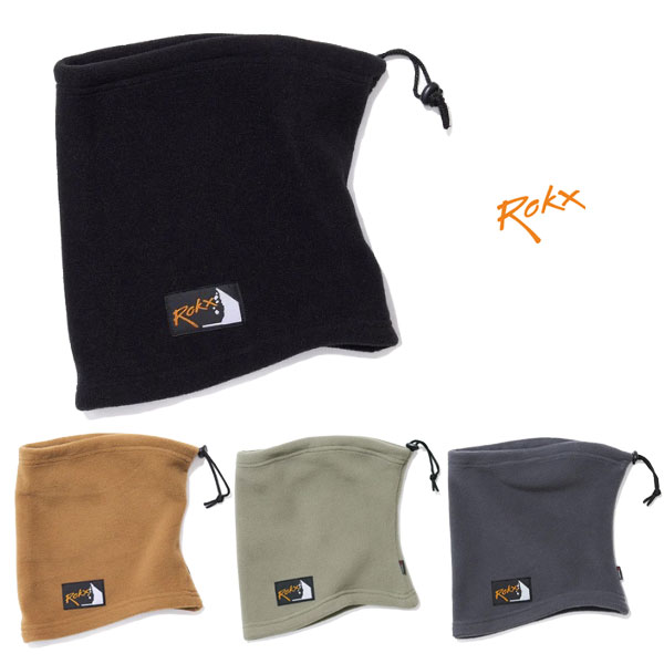 【楽天市場】メール便 ROKX ロックス CLASSIC 200 FLEECE NECK WARMER フリースネックウォーマー フリース ...