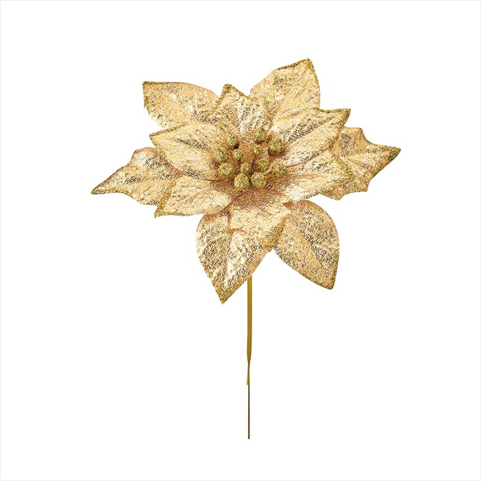 【楽天市場】【フラワー（アーティフィシャル）】ハニーゴールドポインピック HYGD fx000827-zzz ポインセチア【東京堂】：フラワー ...