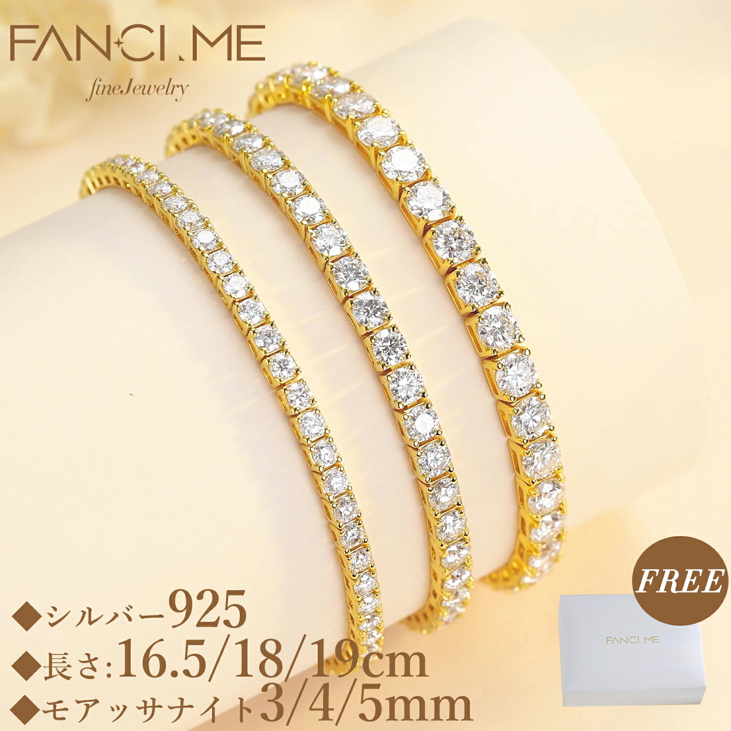 楽天市場】FANCIME モアッサナイト ブレスレット レディース 楽天市場】FANCIME モアッサナイト ブレスレット レディース