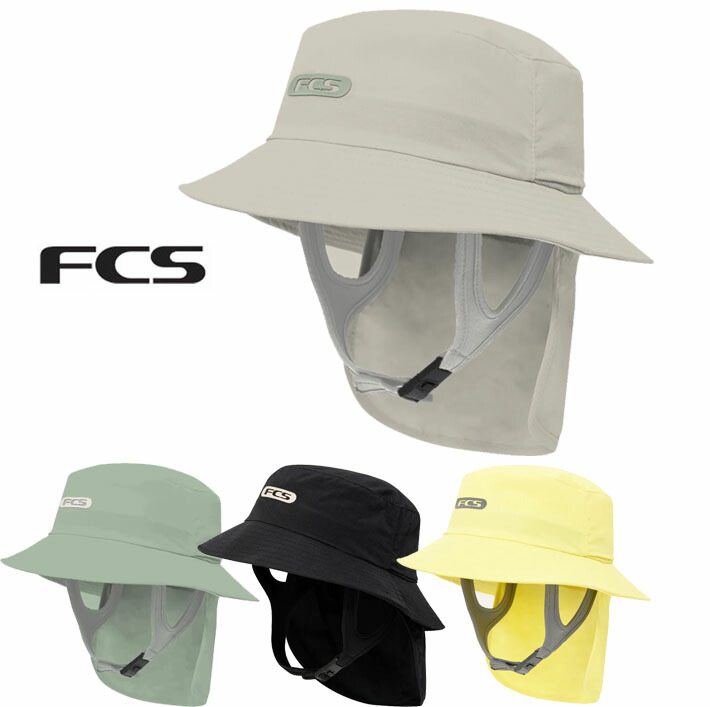 【楽天市場】[メール便発送商品] 2024 FCS サーフハット ESSENTIAL SURF BUCKET HAT アウトドア 帽子 ...