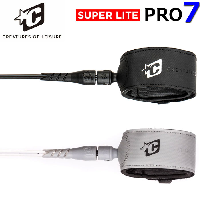 【楽天市場】2025 リーシュコード CREATURES クリエイチャー 7ft 7フィート SUPERLITE PRO 7 プロ7 スーパーライト 7mm サーフィン パワーコード ファン ...